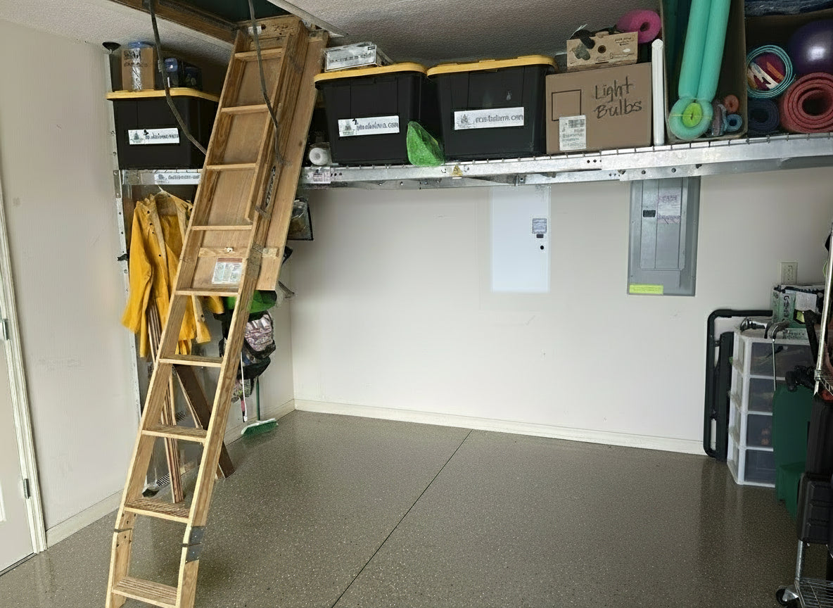1,300-lb Floor-Supported Overhead Storage | 1-Car & Golf Cart Garages ...