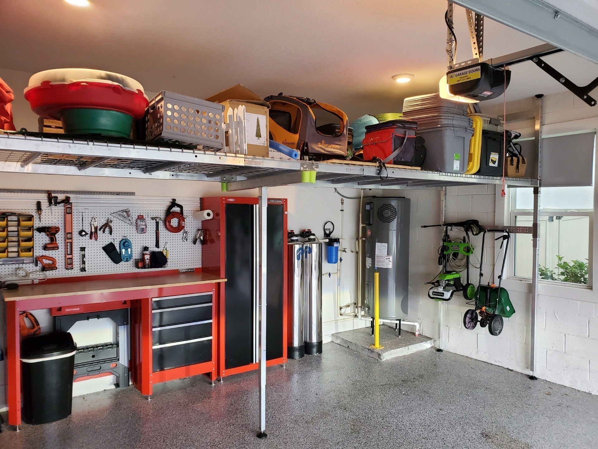 ARackAbove - Overhead Storage for 2 or 3 Car Garages